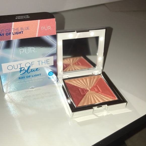 Pur | Makeup | Newpur Out Of The Blue Light Up Blush Vanity Palette In ...